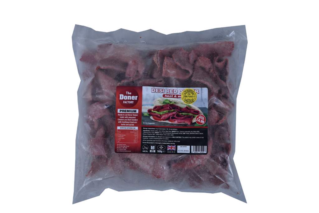 Red Doner 500g - Spicy Halal Foods